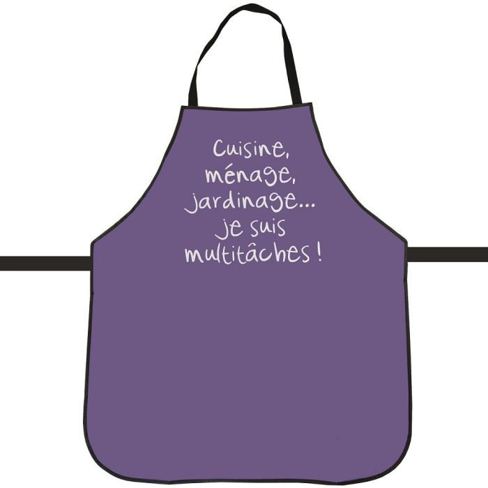 Tablier de Cuisine Imprimé Fun Slogan Humour PV… - Achat / Vente ...