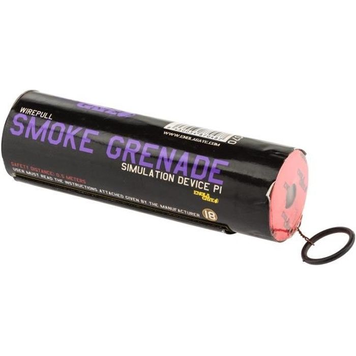 Fumigène à goupille violet - Enola ga - Cdiscount Bricolage