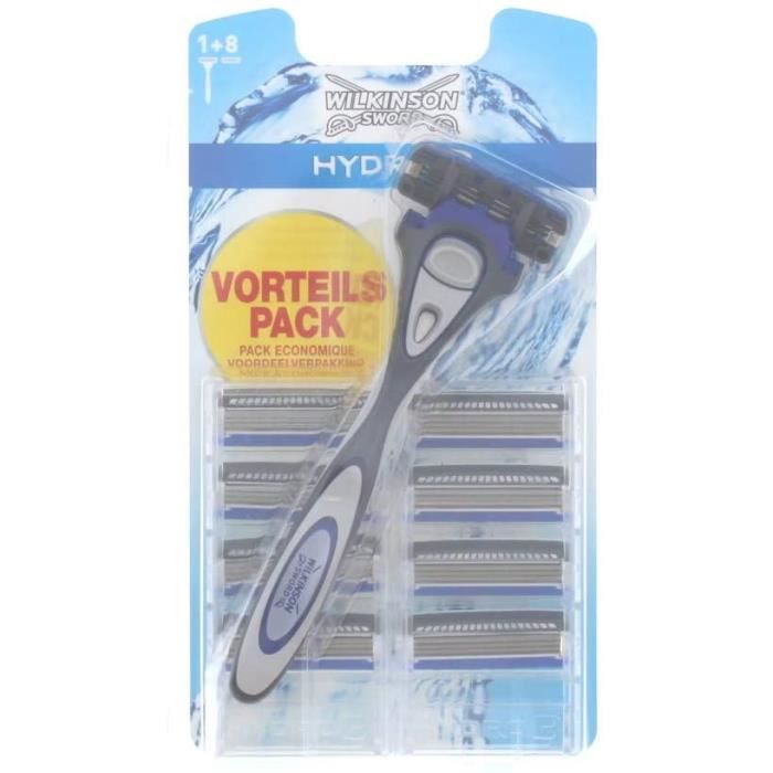 RASOIR ELECTRIQUE Wilkinson Sword Hydro 3 9Up Rasoir et Hydro 3 lames ...
