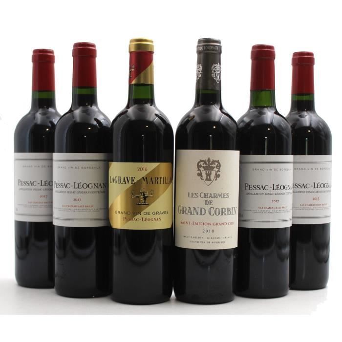 Assortiment découverte Vins rouge - 75cl - La cave Cdiscount