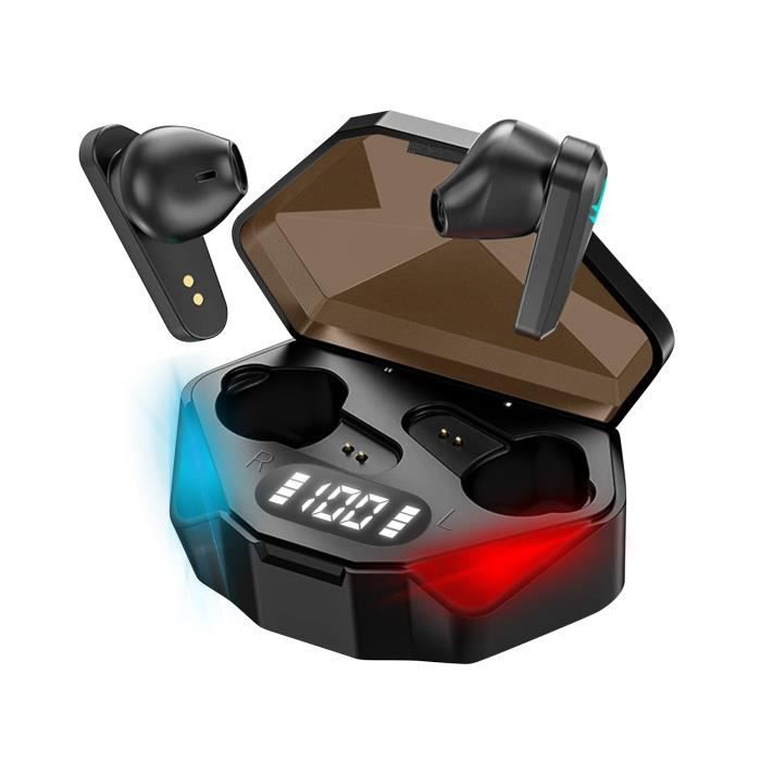 Ecouteurs Gaming - Y-04 - Bluetooth 5.2 - Micro HD - RGB - Résistant à ...