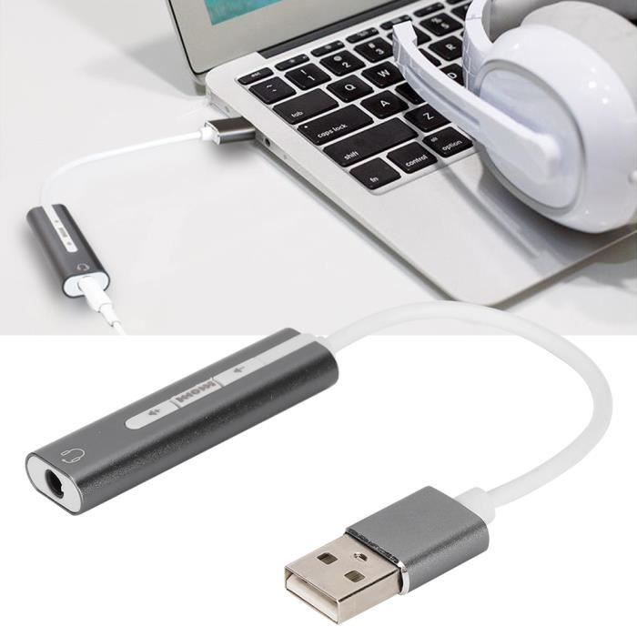 Carte Son Usb 7.1 Carte Son Stéréo Carte Son Durable, Pour Ordinateur ...