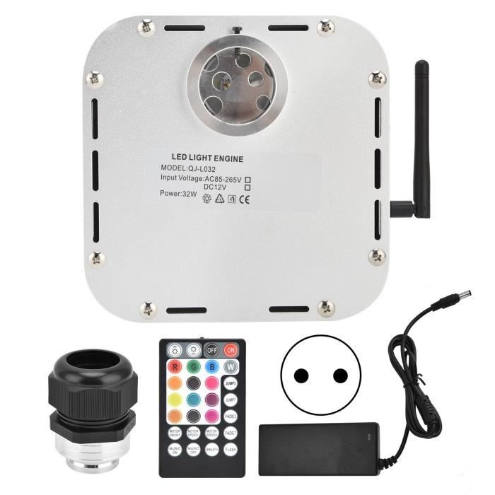 EJ.life Plafonnier à fibre optique Kit d'éclairage à fibre optique 32W ...
