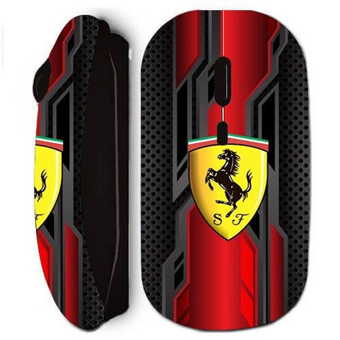 Souris sans fil - Ferrari - Maniacase - Noir - Wi-Fi (nano clé USB ...