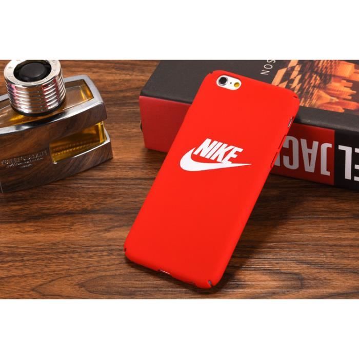 Coque iPhone SE,Nike Logo Rouge Antichoc Premium Coque Compatible ...