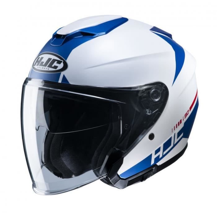 HJC JET i30 BARAS MC2SF AVEC VISIÈRE MIROIR OR - Cdiscount Auto