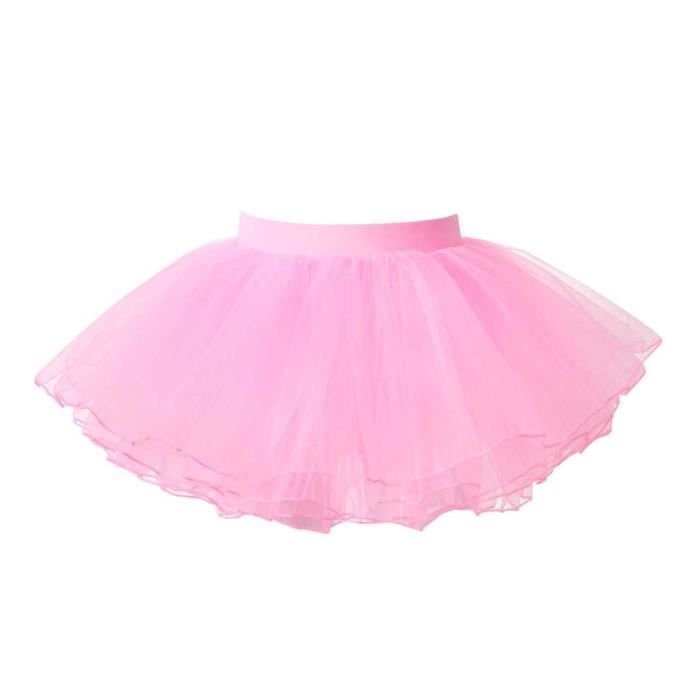 Yizyif Tutu De Ballet Pour Fille Enfant Tutu Jupe Danse Classique