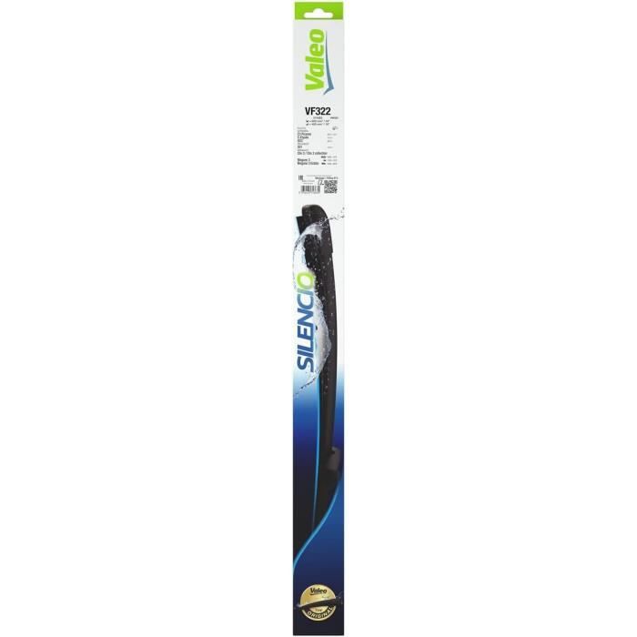 VALEO Silencio Balai D'essuie Glace VF322 574363 Longueur Avant: 600mm - 400mm Quantité Set 2 ...