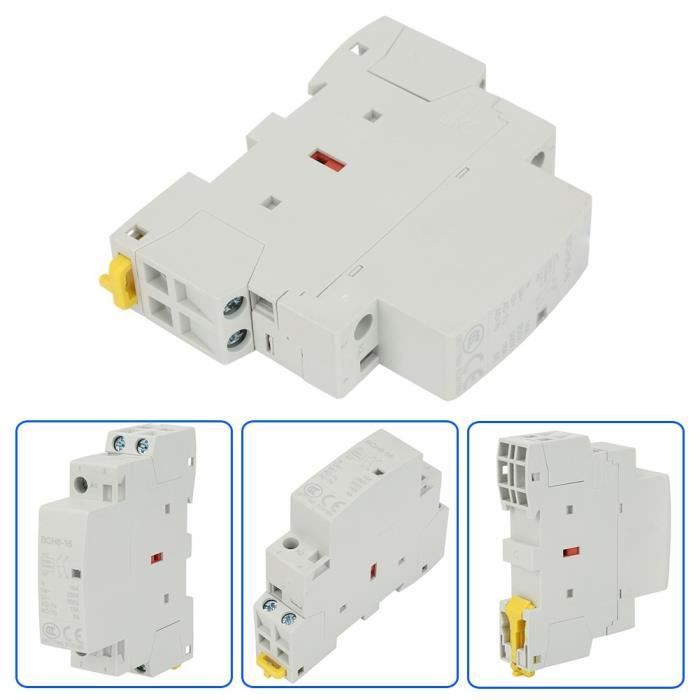 Contacteur Compact Size Low Noise 16A 220V/230V 2P - ZJCHAO - Contactor ...