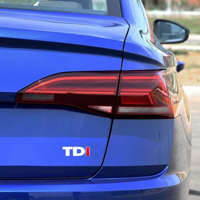 SENZEAL Emblème TDI Logo pour Audi Sticker Voiture Insigne badge ...