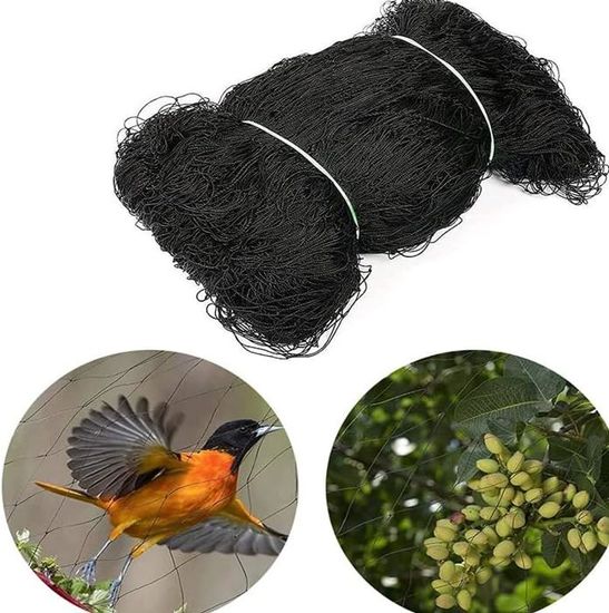 Filet Anti Oiseaux,Filet Arbre Fruitier Anti Oiseaux(15M X 15M), Filet De 25Mm, Filet Tissé ...