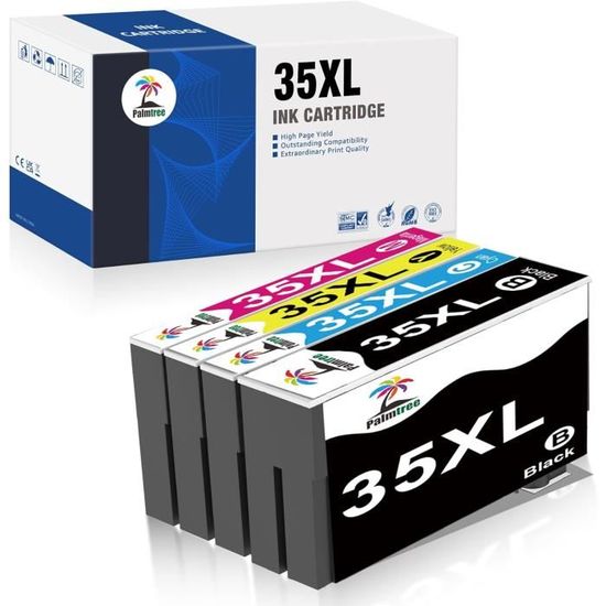 35XL Compatible pour 35XL 35 XL pour Workforce Pro WF-4720DWF WF ...