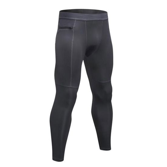 Leggings de sport pour hommes,collants de course,de basket-ball,de ...