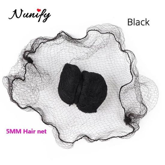 Filet à chignon pour femmes,20 pouces,100 pièces,en Nylon Durable,pour ...