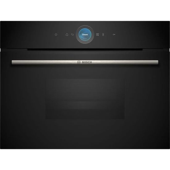 Four vapeur/ combiné vapeur Softclose - BOSCH SER8 - CDG714XB1 Noir ...