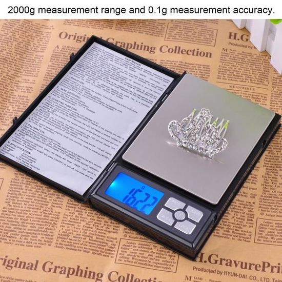 Omabeta Balance de gramme Gram Scale Digital Display Food Kitchen Peser ...