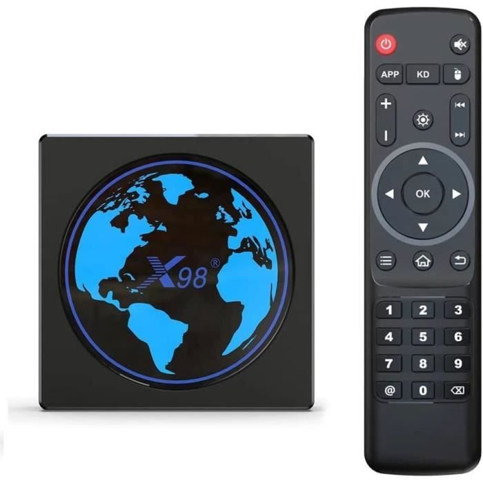 Android TV Box - TV Box X98mini Android 110 2G 16G 5G double bande Smart WiFi bluetooth 4K HD ...