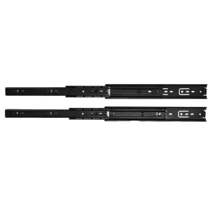 Akozon 10 Paires Rails Coulissants Grande Capacité+100lbs - 45mm - 3 ...