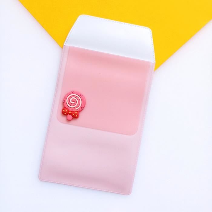 Pochette À Crayons - Non spécifié - Rose - PVC Givré - Zippée - Mixte ...