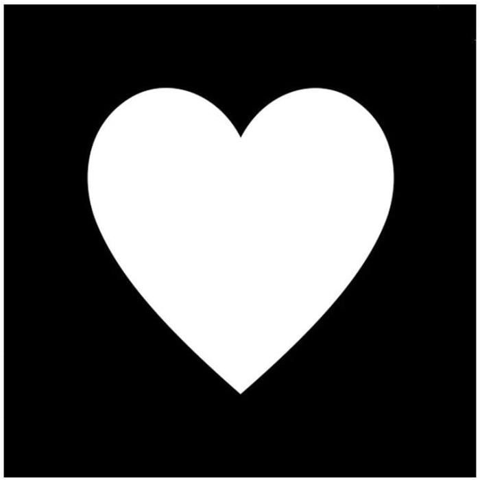 Pochoir De Tatouage Coeur Emoji[u9892] - Cdiscount Au quotidien