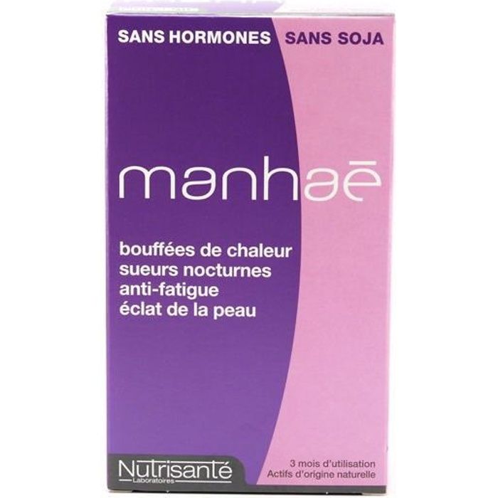 Nutrisanté Manhaé Ménopause 90 capsules cure de 3 mois - Achat / Vente ...