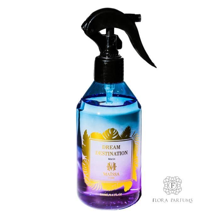 SPRAY TEXTILE – PARFUM D’AMBIANCE – DREAM DESTINATION - 250ml – MAISSA ...