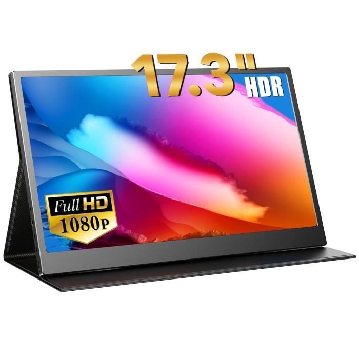 Ecran Portable 17 Pouces 2.5K 1000:1 100% sRGB USB C HDMI AMZMIOR ...