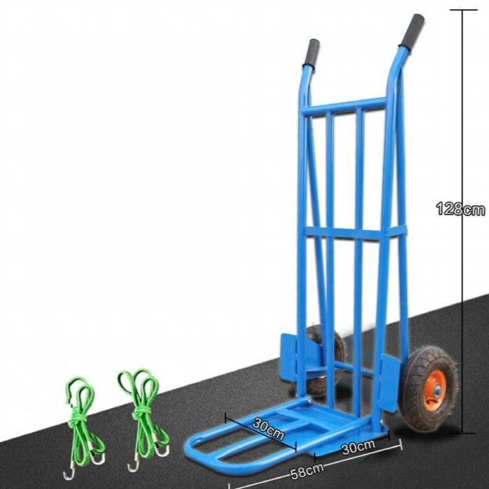 CRAZE Chariot gonflable à grande roue de 10 pouces, capacité de 500 lb ...