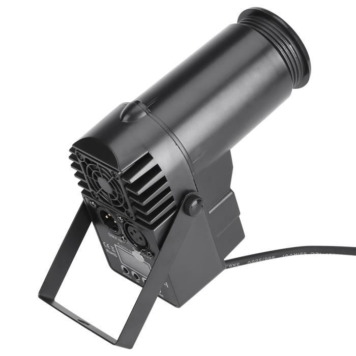 Lumière d'étape 30W RGBW LED DMX512 6CH Stage Light Beam Pinspot Disco ...