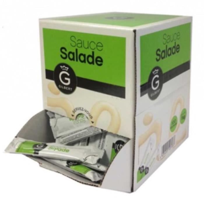 Sauce Salade Bûchette Gilbert 10g x 100/Boite 3 boîtes - Cdiscount Au ...