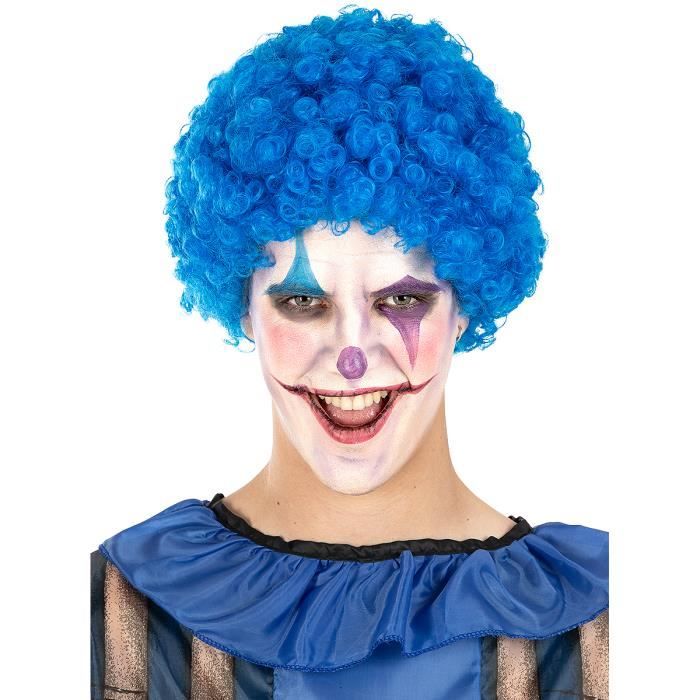 Déguisement Perruque de clown bleu 123661- FUNIDELIA- Déguisement ...