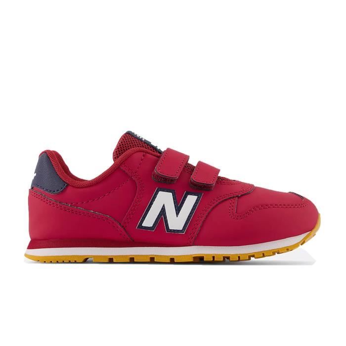 New Balance PV 500 Hook & Loop Chaussures pour Garcon PV500BF1 Rouge ...