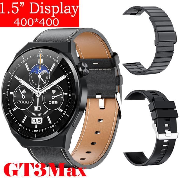 Montre connectée - RUMOCOVO - Modèle BL - Étanche IP68 - Écran AMOLED ...