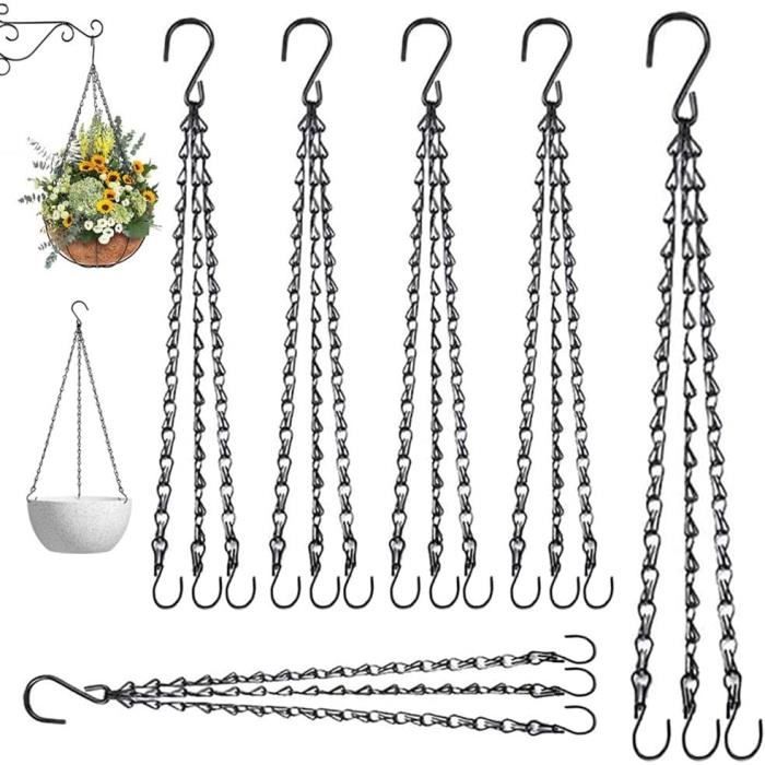 6 Pièces Chaine Suspension Chaîne De Panier Chaîne Suspendue Avec ...