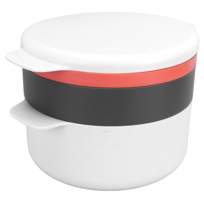 YOSOO marmite à vapeur de riz Boîte à lunch ronde multifonctionnelle ...