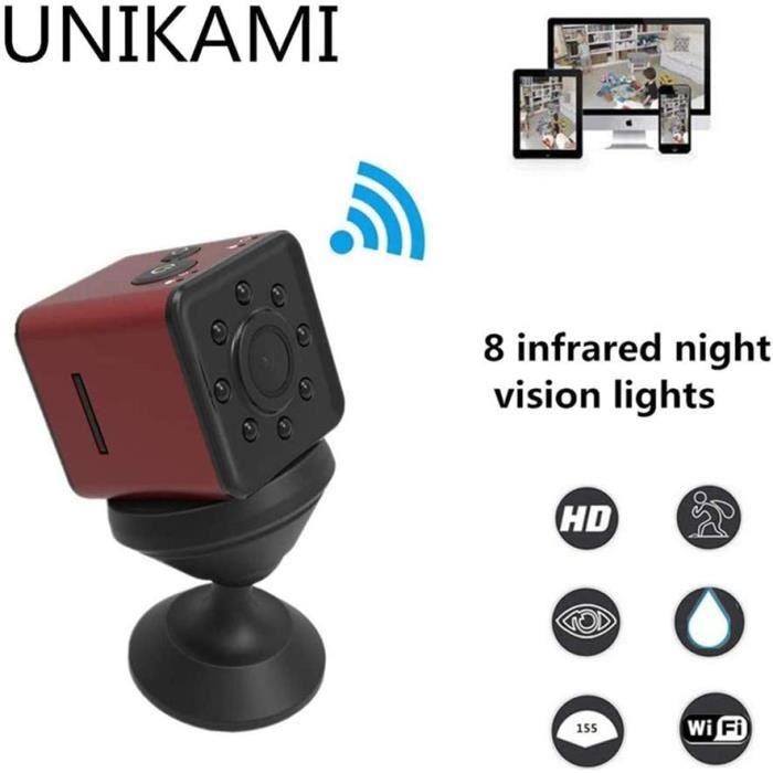 SQ13 - Micro caméra espion WiFi avec caméra espion 1080p HD avec caméra ...
