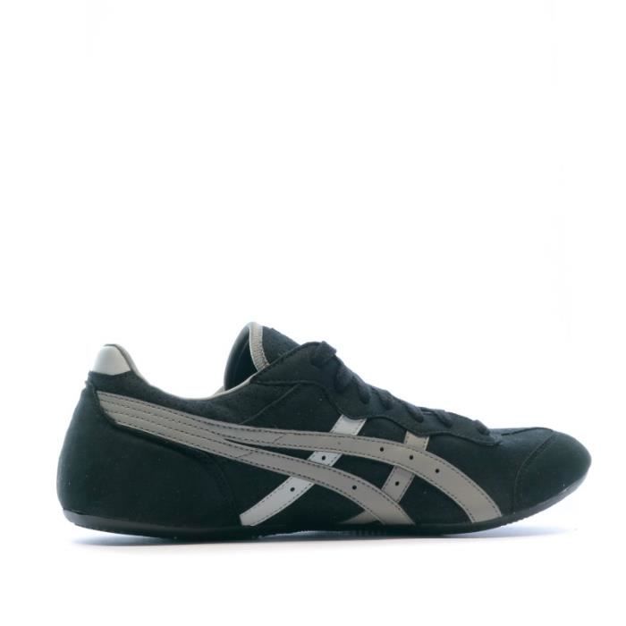 Baskets noires homme Onitsuka Tiger Whizzer Black Cdiscount Chaussures