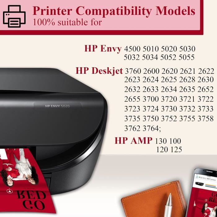 304Xl Cartouches D'Encre Remplacement Pour Cartouche Hp 304 Xl Noir Et ... 304Xl Cartouches D'Encre Remplacement Pour Cartouche Hp 304 Xl Noir Et ...