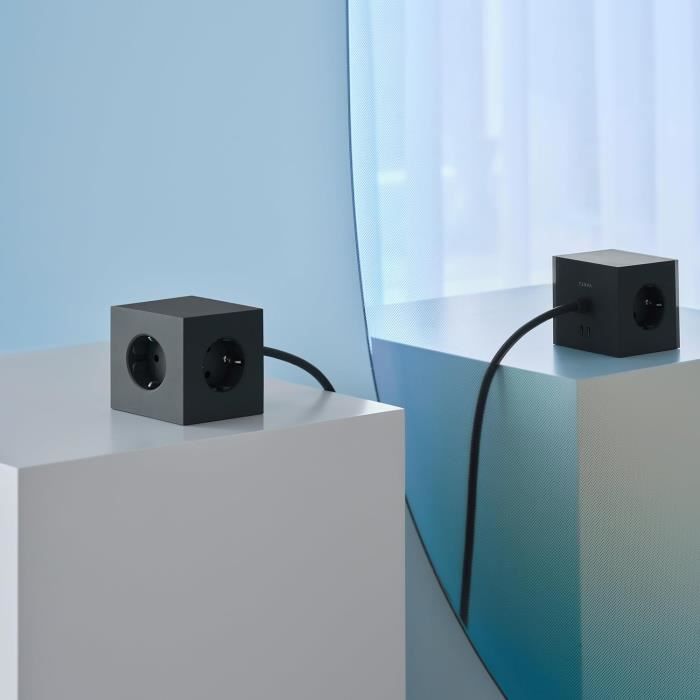 Multiprise USB C Cube - La première multiprise design au monde - 3 ...