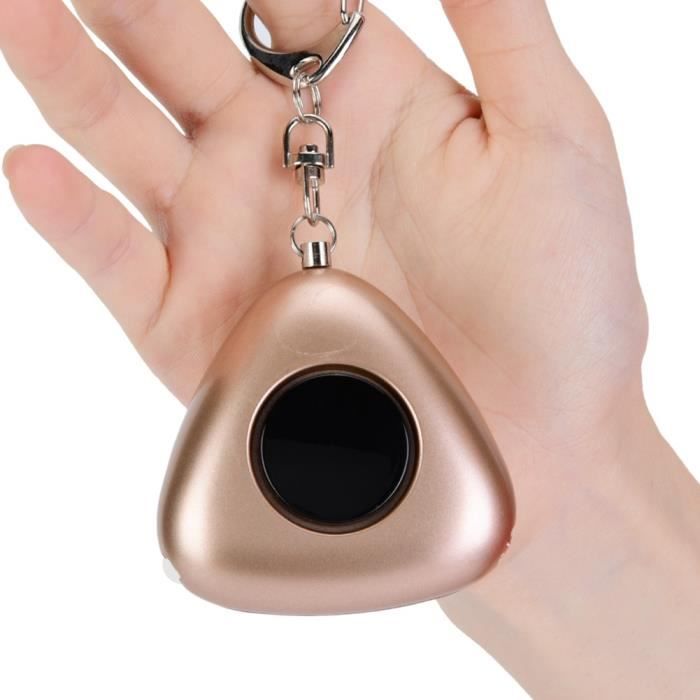Porte-clés d'alarme triangle de protection personnelle ABS de haute ...
