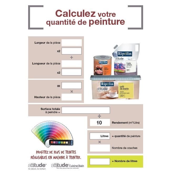 Rip deco multi supports satin 1l bleu cupcake - Cdiscount Bricolage