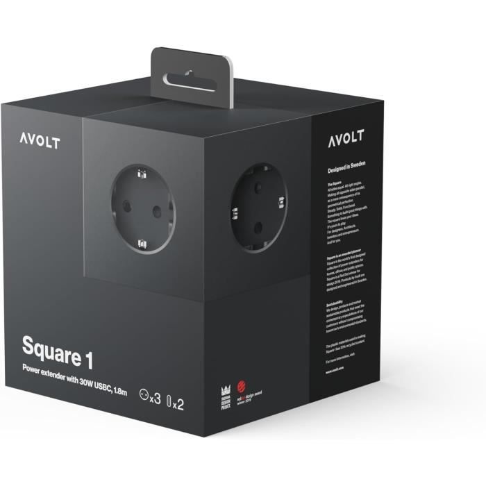 Multiprise USB C Cube - La première multiprise design au monde - 3 ...