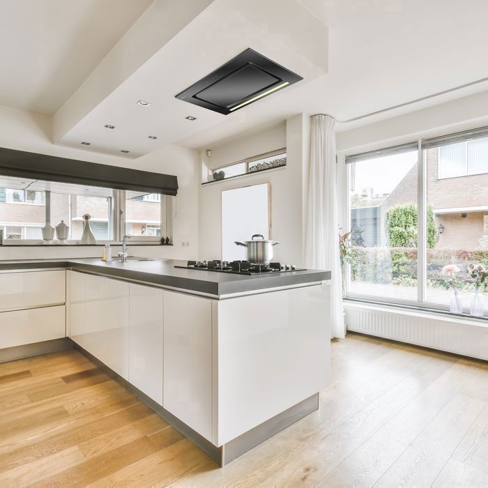 Hotte Encastrable Plafond Avec Telecommande