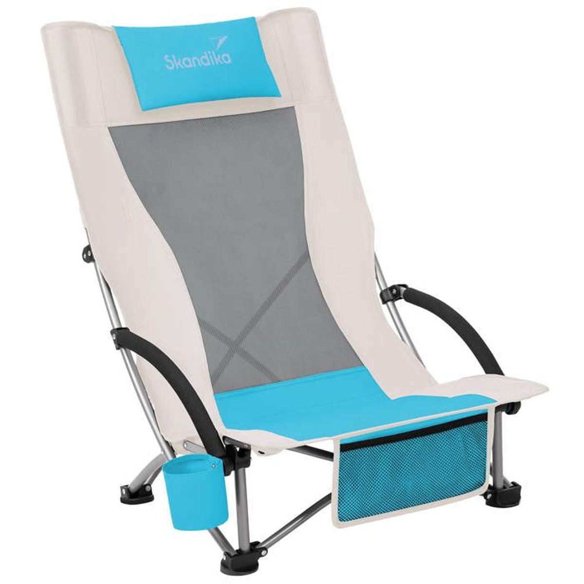 Chaise De Plage Pliable Skandika Beach Chaise De Camping Pliante Confortable Max 136 Kg
