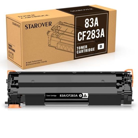Halofox Toner Recharge pour HP 83A 283A pour HP LaserJet Pro MFP M125a ...