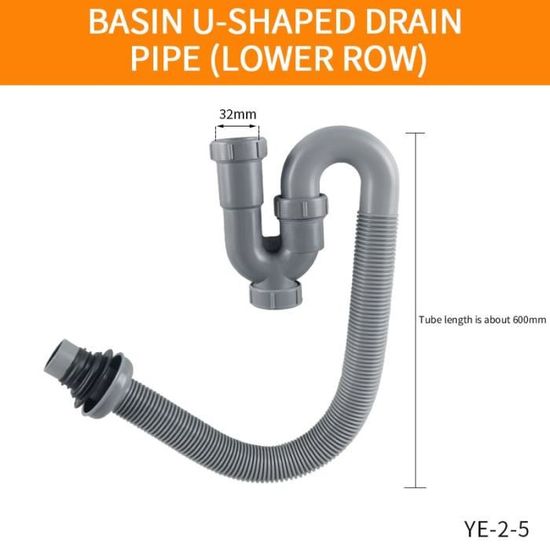 Bassin comptoir de lavage bassin Drain sol égouts tuyau clapet ensemble ...