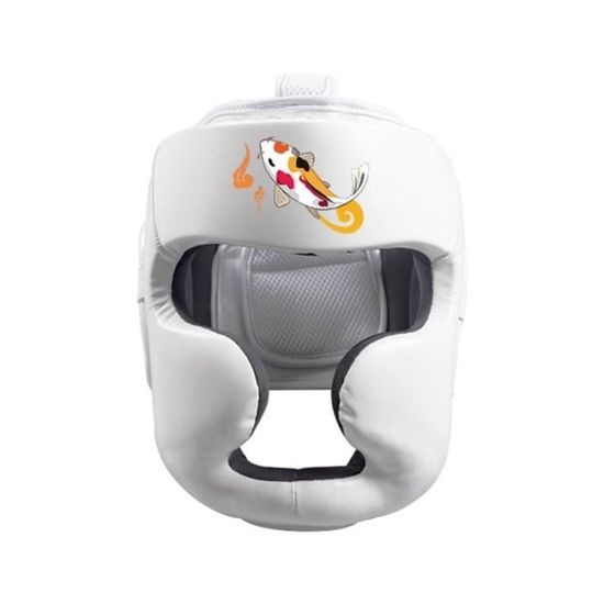 Poisson rouge blanc - S - Protège tête de boxe pour enfants et adultes ...