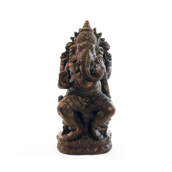 Statue Ganesh 60 cm (Gris) - Cdiscount Maison
