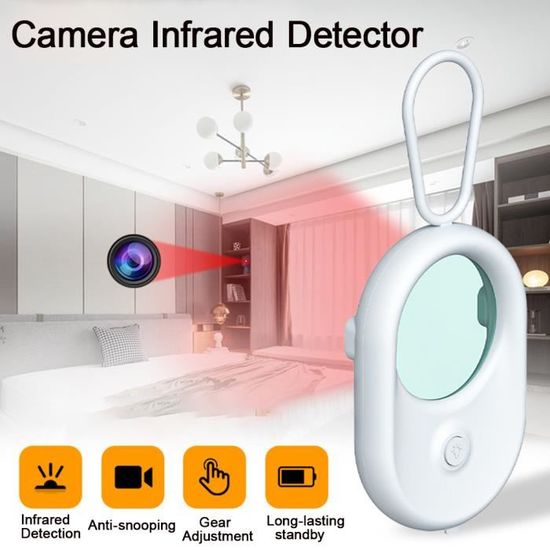 Détecteur de micro-espion,mini caméra invisible intelligente,adapté aux ...