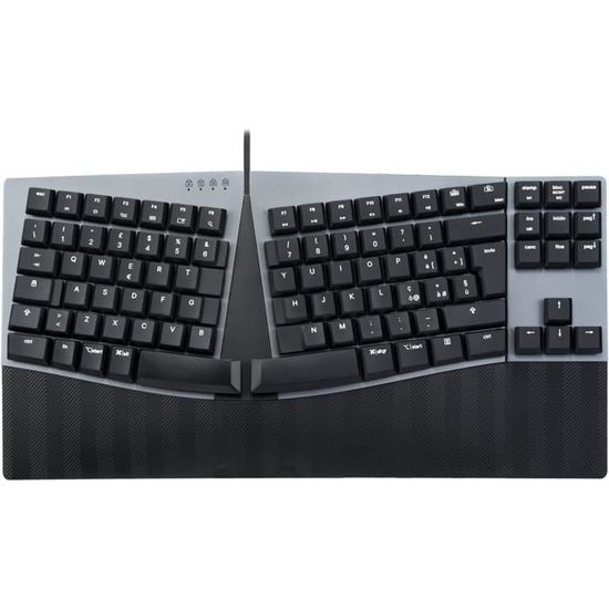 Clavier mécanique ergonomique - PERIXX - PERIBOARD-335RD - Compact ...